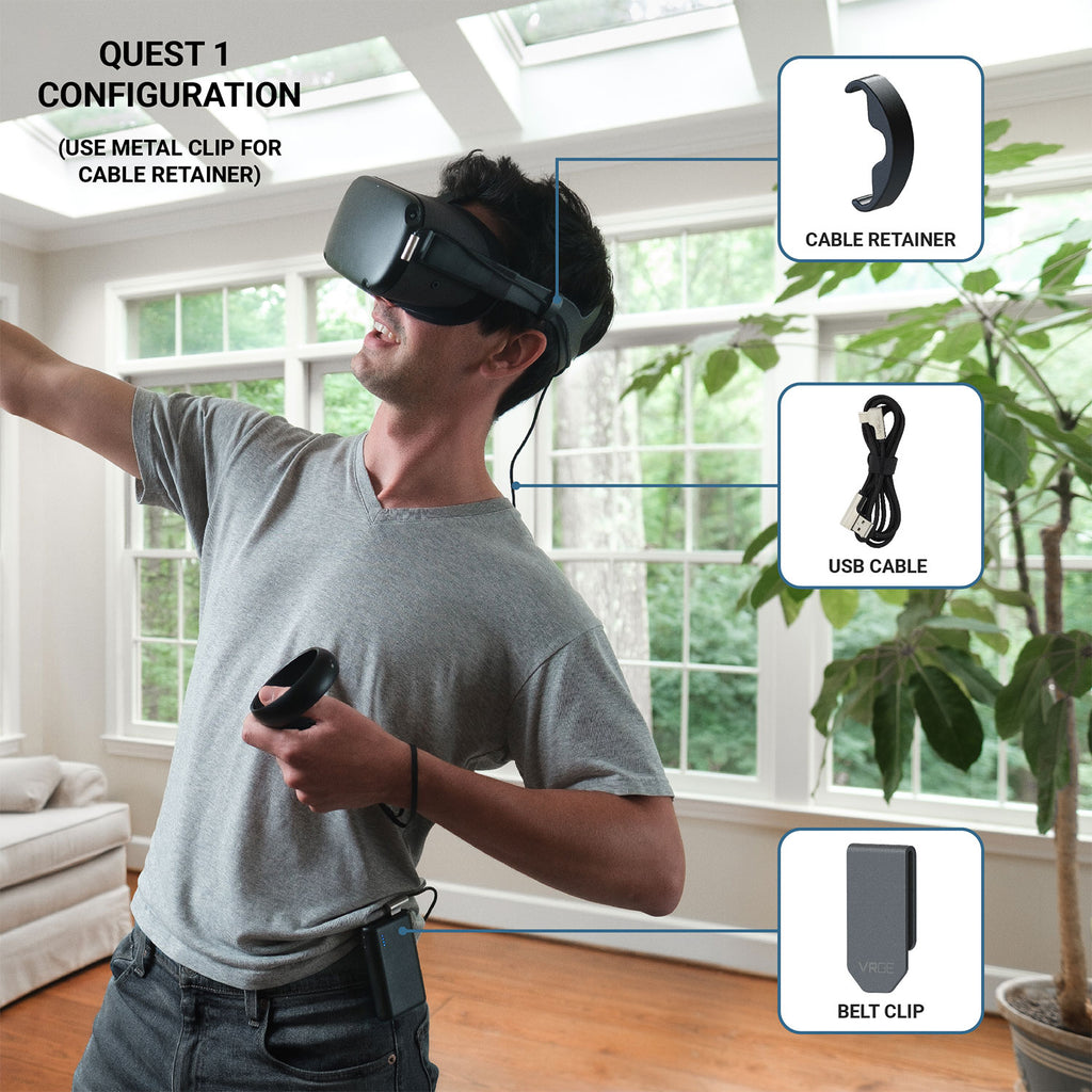 Power Bank Organizer Kit for Oculus Quest 1-Quest 2 | VRGE